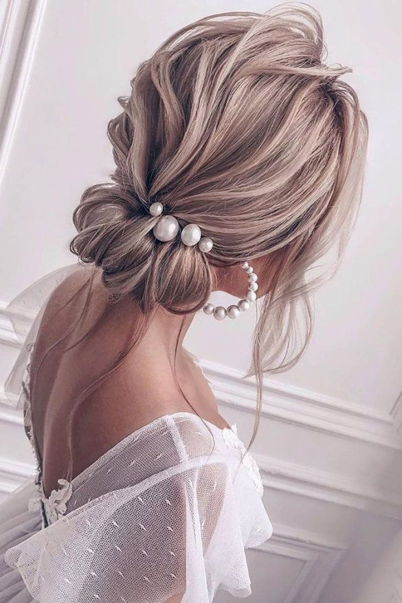 Idei coafuri de nunta elegante | Par scurt, mediu si lung