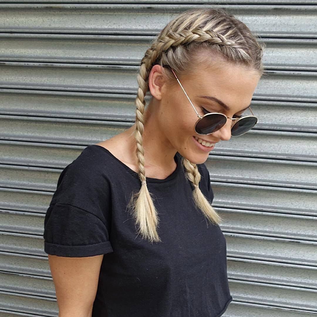 30+ de idei de impletituri pentru par mediu