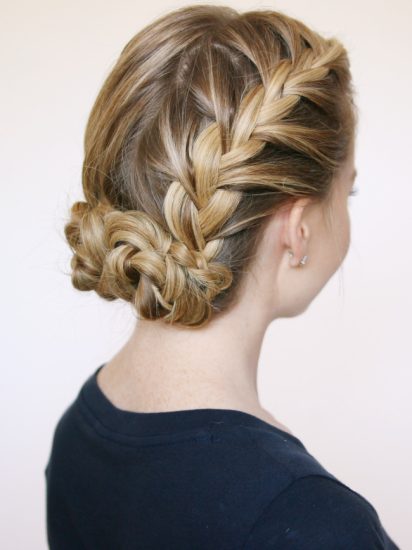 30+ de idei de impletituri pentru par mediu